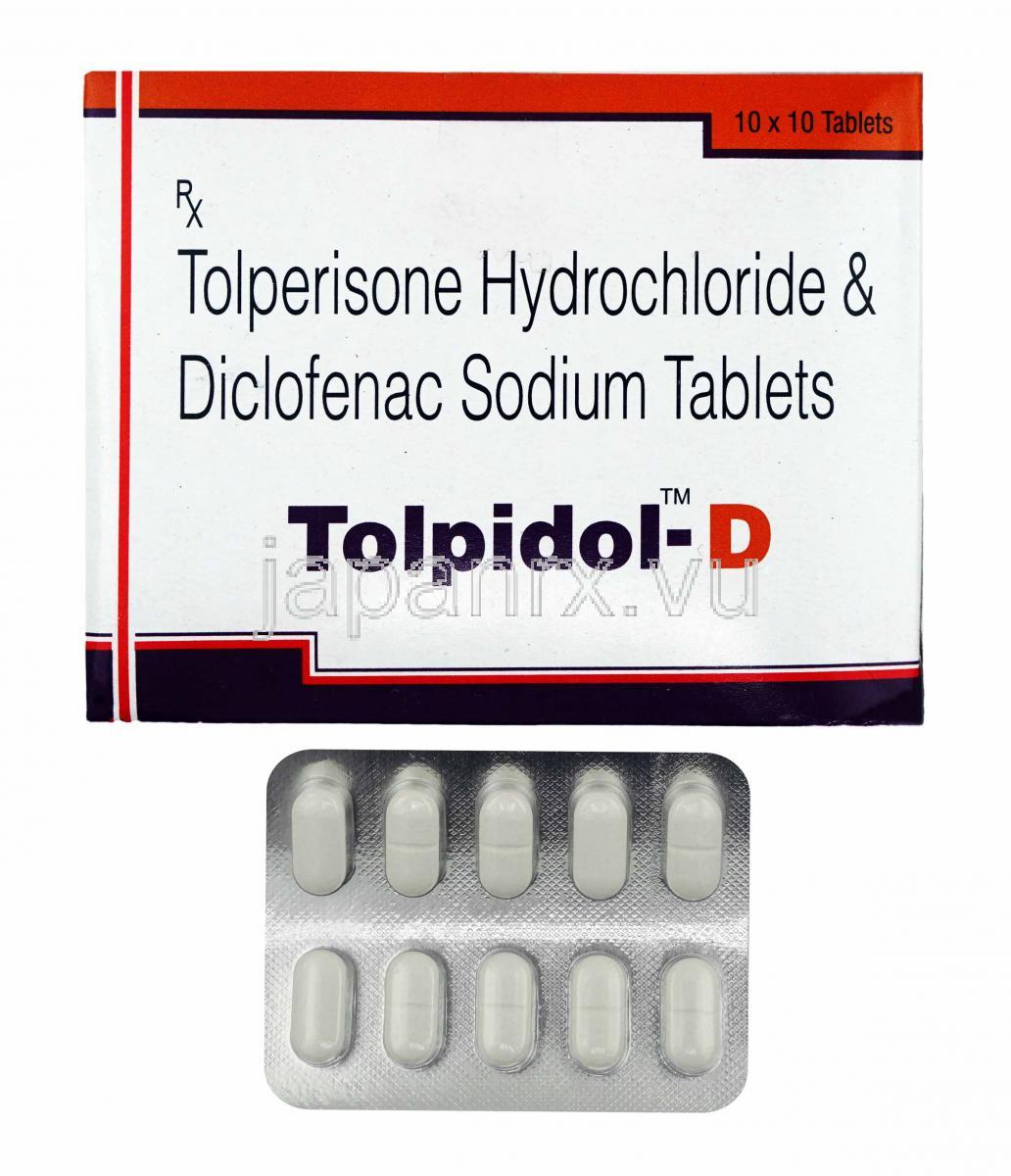 トルピドール D (トルペリゾン/ ジクロフェナク)通販、購入（個人輸入）