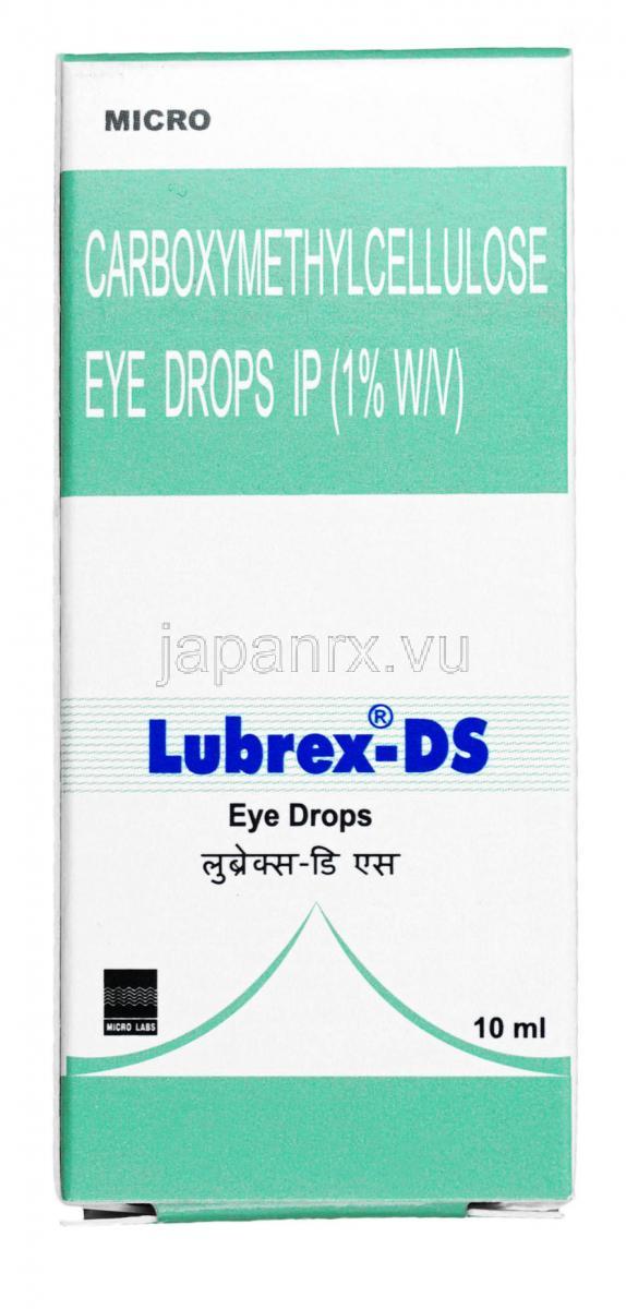 ルブレックス DS 点眼薬（カルボキシメチルセルロース）通販、購入（個人輸入）